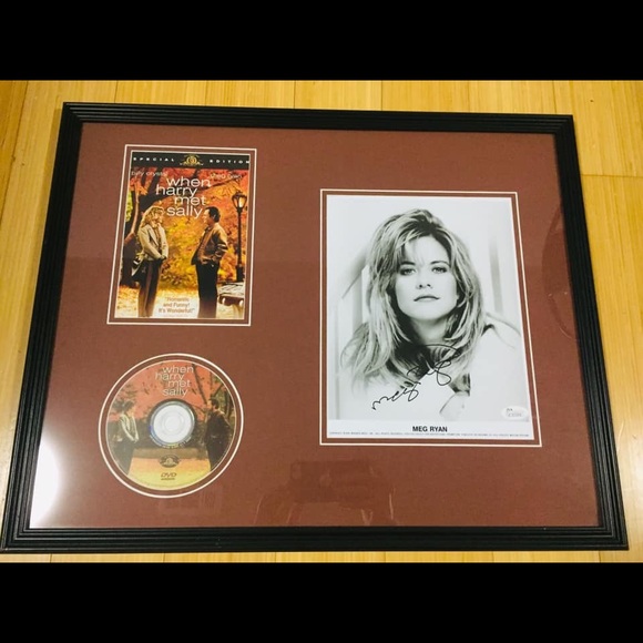 Other | Meg Ryan Autographed Photo Professionally Framed | Poshmark